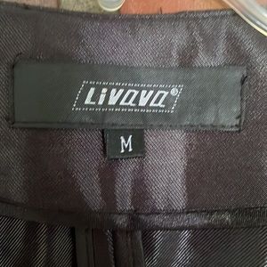 livava | Tops | Livava Black Peplum Petticoat Medium Ruffled Mid Evil ...